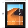 Amazon.com - LaVie Home 2x3 Picture Frame for Wall Display, Small Picture Frames 2x3 with HD ...