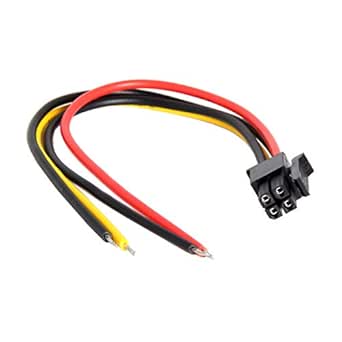 chenyang ATX Molex Micro Fit Pitch 3.0mm 4Pin Male to Open Wire Adapter ...