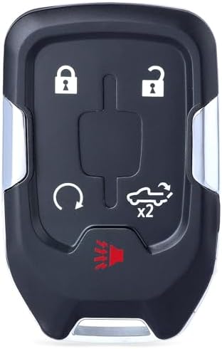 Amazon.com: Keymall Keyless Entry Remote Key Fob Replacement with Key ...