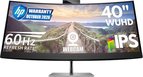 Amazon.com: HP Z40c G3 WUHD Curved Monitor 40 Inch 5K2K IPS 60Hz 14ms ...
