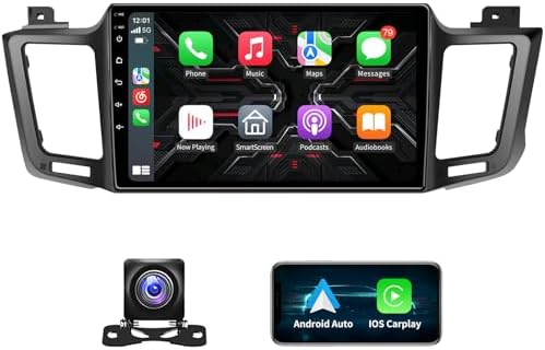 Amazon.com: 4G+64G Car Radio Stereo for Toyota RAV4 2013-2018, Wireless ...