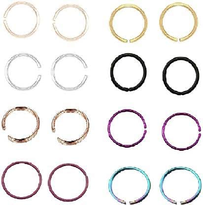 fashion accessories Surgical Steel 8mm No Rusting Clip-On Non-Pierced ...
