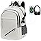 Amazon.com: FENGDONG Large Laptop Backpack 17.3 inch Durable Waterproof ...