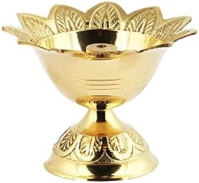 Buy Shubhkart Nitya Devdas Deep Brass Diya (Size: 4) Brass Devdas Diya ...