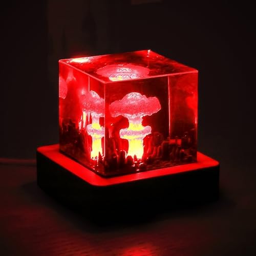 GOXX Epoxy Resin Mushroom Cloud Nuclear Explosion Lamp Atomic Bomb ...