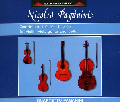 Complete Quartets : Paganini Nicolò, Quartetto Paganini: Bruno Pignata ...