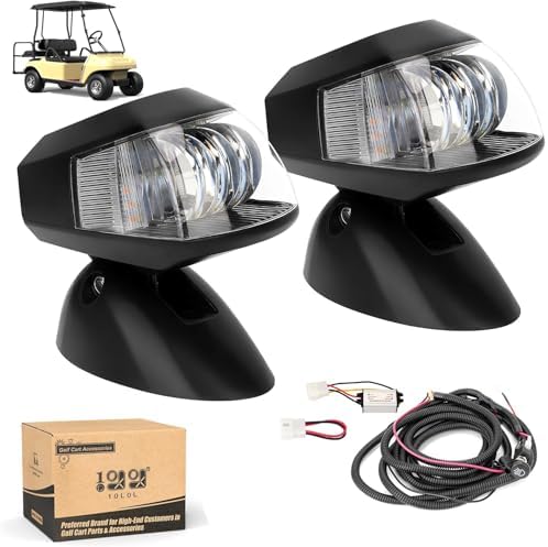 2 X Headlights Head Lights Kit Assembly For YAMAHA BANSHEE ATV Lights ...