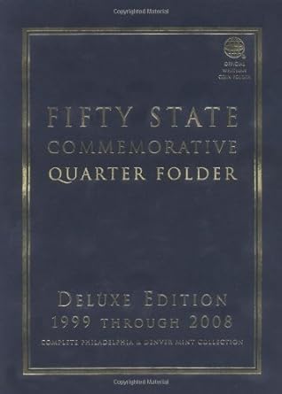 Fifty State Commemorative Quarter Folder: 1999 Through 2008, Complete ...