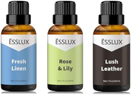 Amazon.com: Fresh Linen, Rose & Lily, Lush Leather Fragrance Oil ...