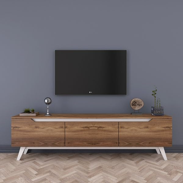 SPYDER HOME DECORE Craft Tv Stand Unit Engineered Wood 3 Door Tv ...