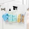 Amazon.com - mDesign Plastic Over Cabinet Door Storage Organizer Bin ...