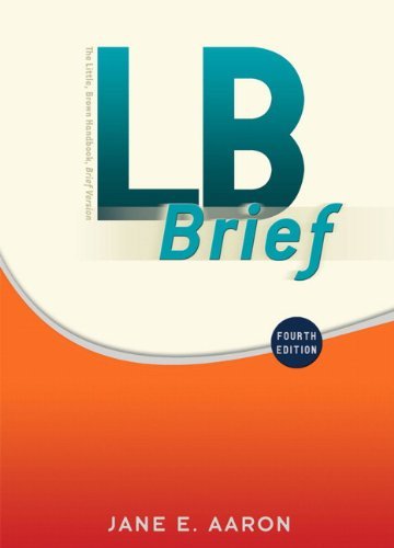LB Brief with Tabs 4th (forth) edition: 9780205762767: Amazon.com: Books
