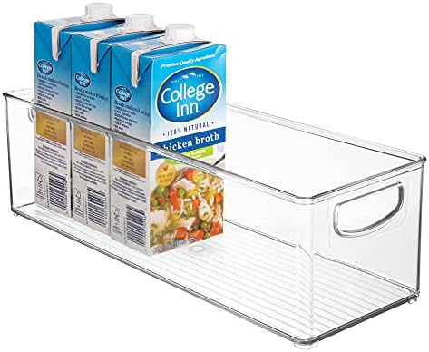 Amazon.com: mDesign Kitchen Cabinet and Pantry Storage Organizer Bins ...