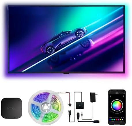 Amazon.com: HAMLITE TV LED Backlight with HDM 4K30Hz Sync Box for 70 75 ...