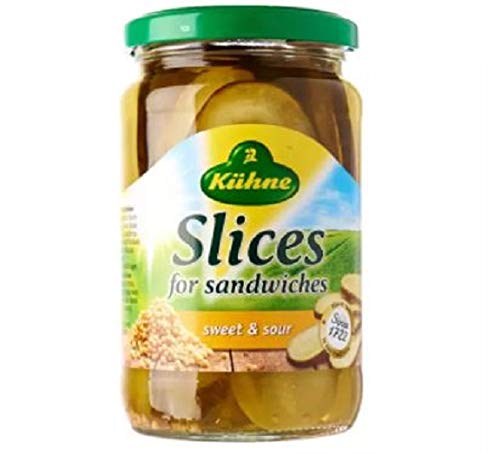 Amazon.com: Kuhne Gherkin Sandwich Slices 330g - Our sandwich slices ...
