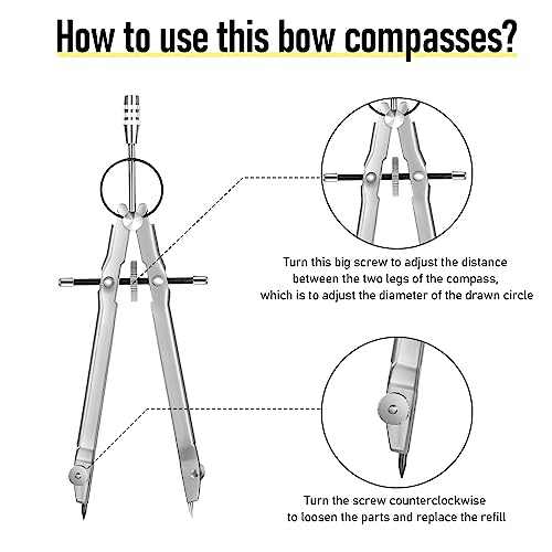 Snapklik.com : EBOOT Student Geometry Math Set, Drawing Compass And 6 ...