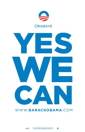 Obama Poster Yes We Can