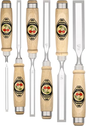Kirschen 6-Piece Chisel Set in Wood Box