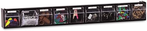 Amazon.com : Deflecto 20904OP Nine-bin horizontal tilt bin storage ...