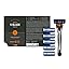 by Amazon 5 Blade Men's Razor With 15 Refills (Previously Solimo brand ...