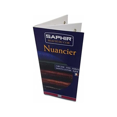 SAPHIR Shade Chart Nuancier Card : Amazon.co.uk: Fashion