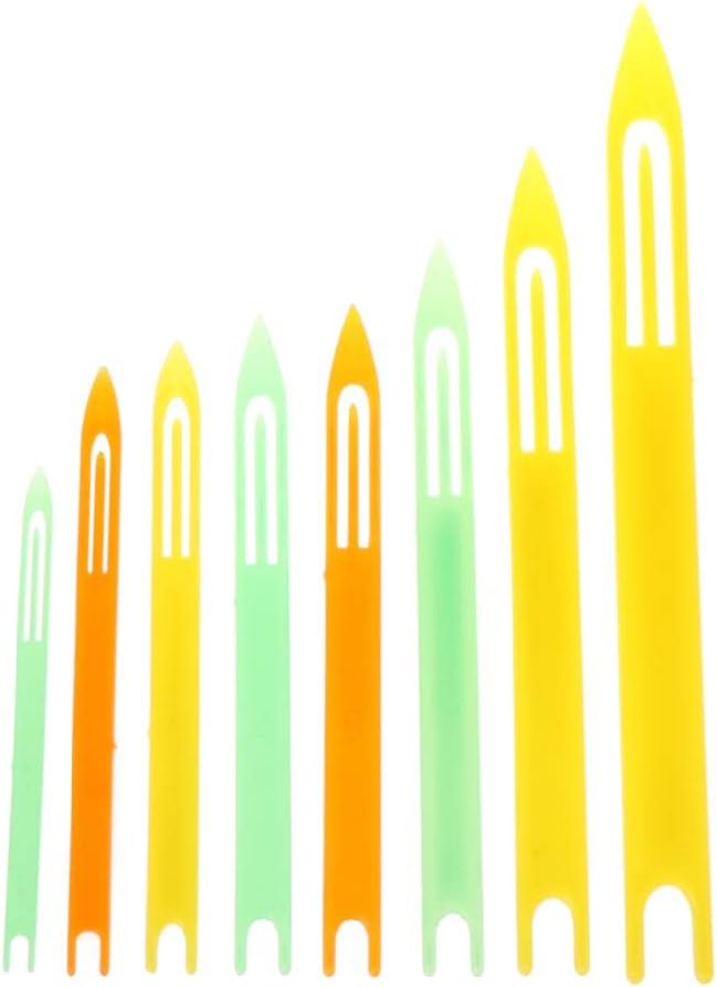 Amazon.com: 8pcs/Set Fishing Netting Needle Repair Net Line Plastic ...