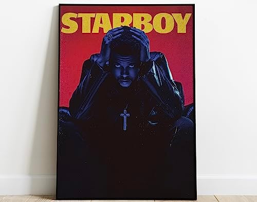 Starboy Song Album Posters Music Wall Poster A3 for Room Decor | 300 ...