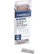 Amazon.com: AccuTec Pro Single Edge Aluminum Backed Razor Utility ...