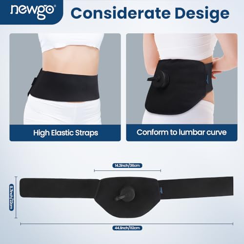 Snapklik.com : Fillable Ice Pack For Back Pain Relief, Lower Back Ice ...