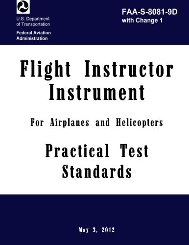 Flight Instructor Instrument Practical Test Standards for Airplane ...