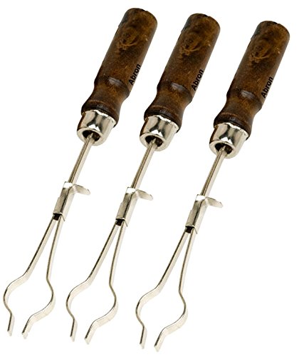 Test Tube Holder with wooden handle for holding test tubes in labs and ...