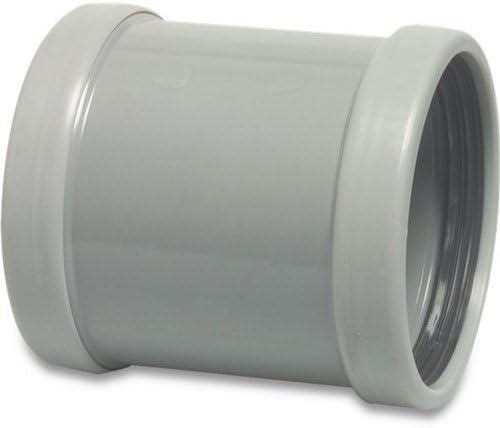 PVC-U Sok met stootrand - 160 mm, manchet, SN 4 KOMO/BENOR : Amazon.fr ...