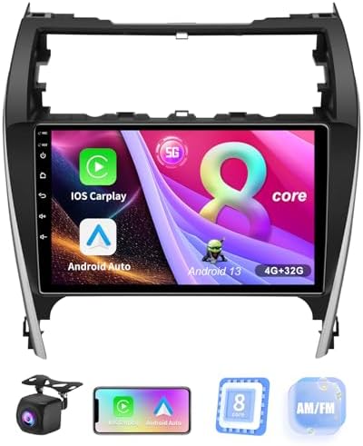 Amazon.com: 8 Core (4GB+32GB) Car Stereo Upgrade Radio for Toyota Camry 2012 2013 2014,Android ...