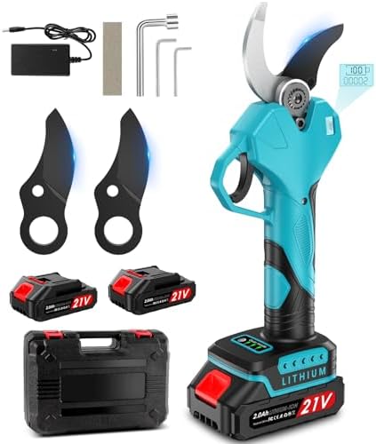 Electric Pruning Shears Professional Cordless Electric Pruning Battery ...