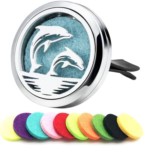 Amazon.com : Car Diffuser Vent Clip 4 Pack, Car Aromatherapy Essential ...