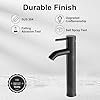 VOTON Vessel Sink Faucet Chrome Modern Tall Bathroom Faucets Single ...