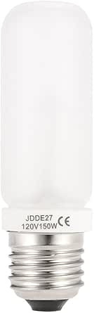 Amazon.com: XIXIAN JDD E27/E26 150W 2800K Studio Strobe Photography Flash Modeling Light Tube ...