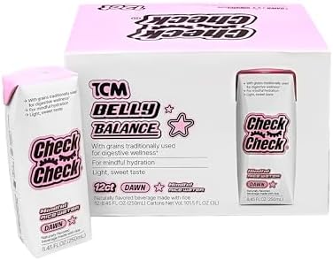 Amazon.com: CheckCheck Prebiotic Rice Water, Dawn Flavor - TCM Inspired ...
