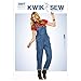 Amazon.com: Kwik Sew K3897 Overalls Sewing Pattern, Size XS-S-M-L-XL ...