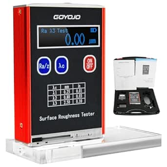 GOYOJO Surface Roughness Tester Meter High Accuracy 0.01μm Profilometer ...