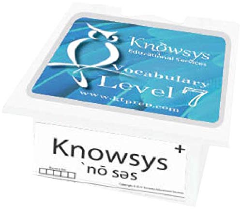 Knowsys Vocab Flashcards Level 7: Knowsys Educational Services LLC, Dr ...