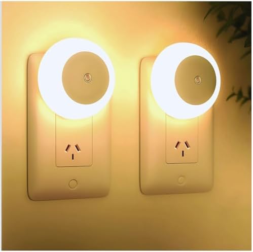 (4 Pack) LED Night Lights, Plug in Night Light, Night Light for Bedroom ...