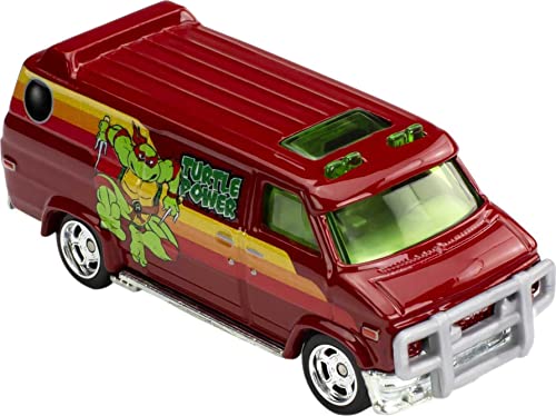 Hot Wheels Pop Culture Custom GMC Panel Van 1:64 Scale Vehicle for Kids ...