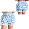 CHICTRY Womens Tiered Lace Ruffle Panties Underwear Boyshorts Frilly Knickers Ruffle Bloomers ...