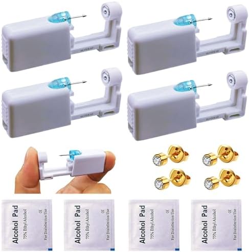 Amazon.com: Ear Piercing Kit Disposable Ear Piercing Kit with Multi ...