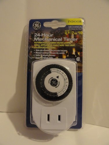 General Electric 24-hour Mechanical Timer - Automatically Turns On/off ...