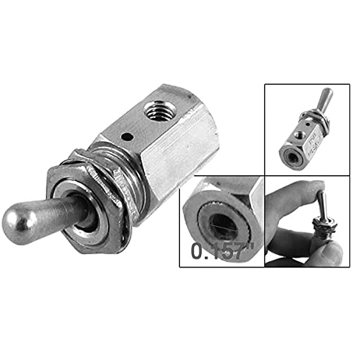 TV-3S Electric Solenoid Air Valve Knob Toggle Value Switch, Pneumatic ...