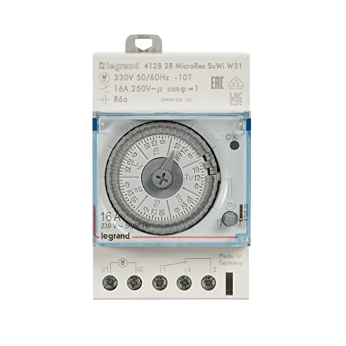 Legrand - Horloge automatique Ã cadran analogique - programme ...