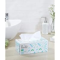 Amazon Brand - Presto! 2 Ply Facial Tissue Carton Box - 200 Pulls (Pack ...