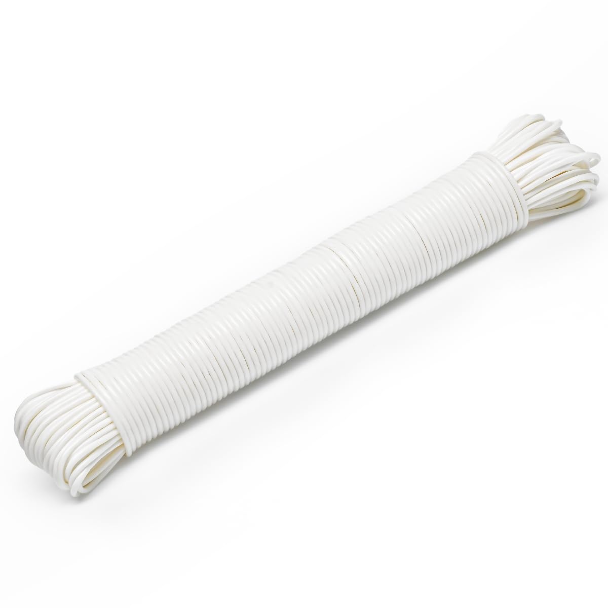 Rotary Washing Line Replacement Line - 46m (150 Feet) Long White PVC ...